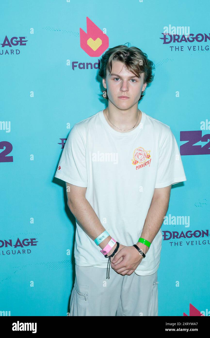 July 25, 2024: Kiefer O'Reilly attends Fandom Party at SDCC 2024 ...