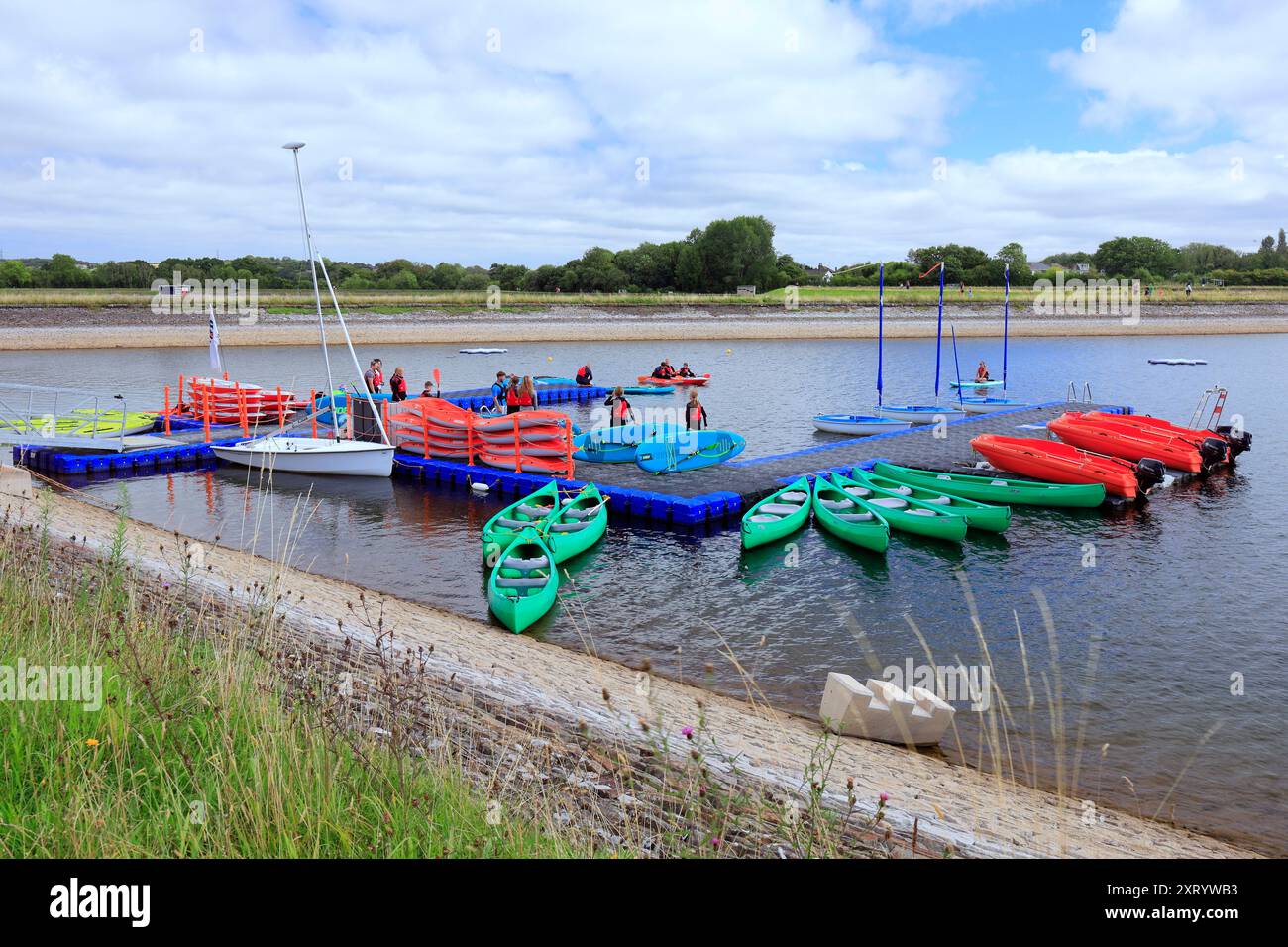 Llanishen reservoir, Cardiff. Taken August 2024 Stock Photo - Alamy