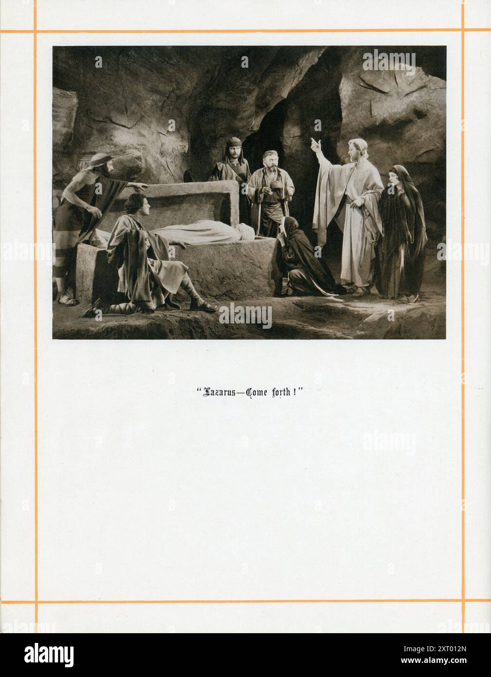 JOSEPH STRIKER as John the Beloved KENNETH THOMSON as Lazarus ROBERT ...
