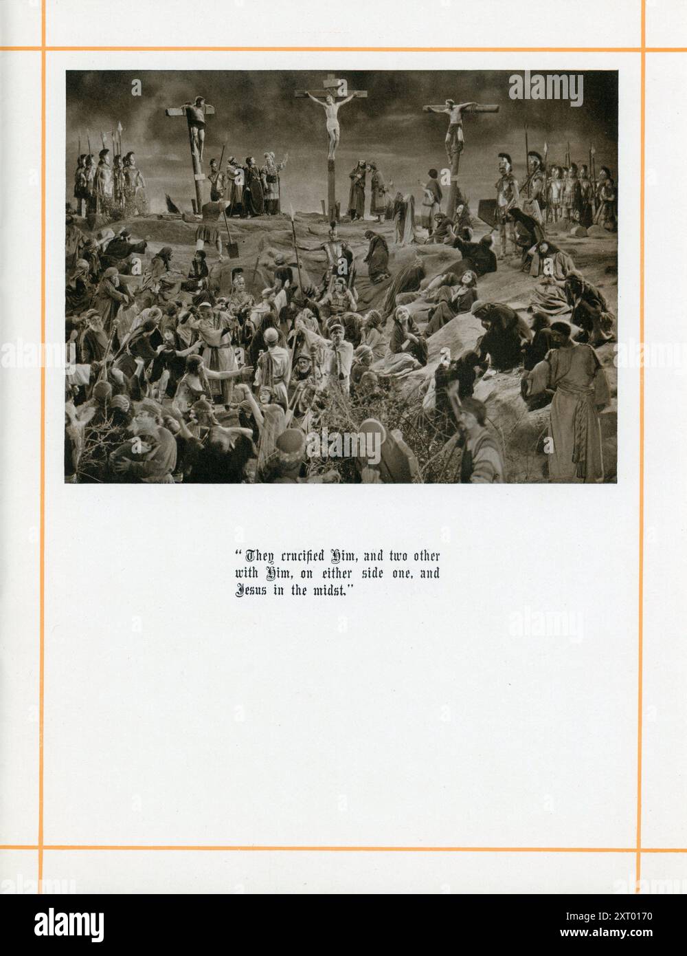 H.B. WARNER as Jesus Christ on the Cross in THE KING OF KINGS 1927 ...