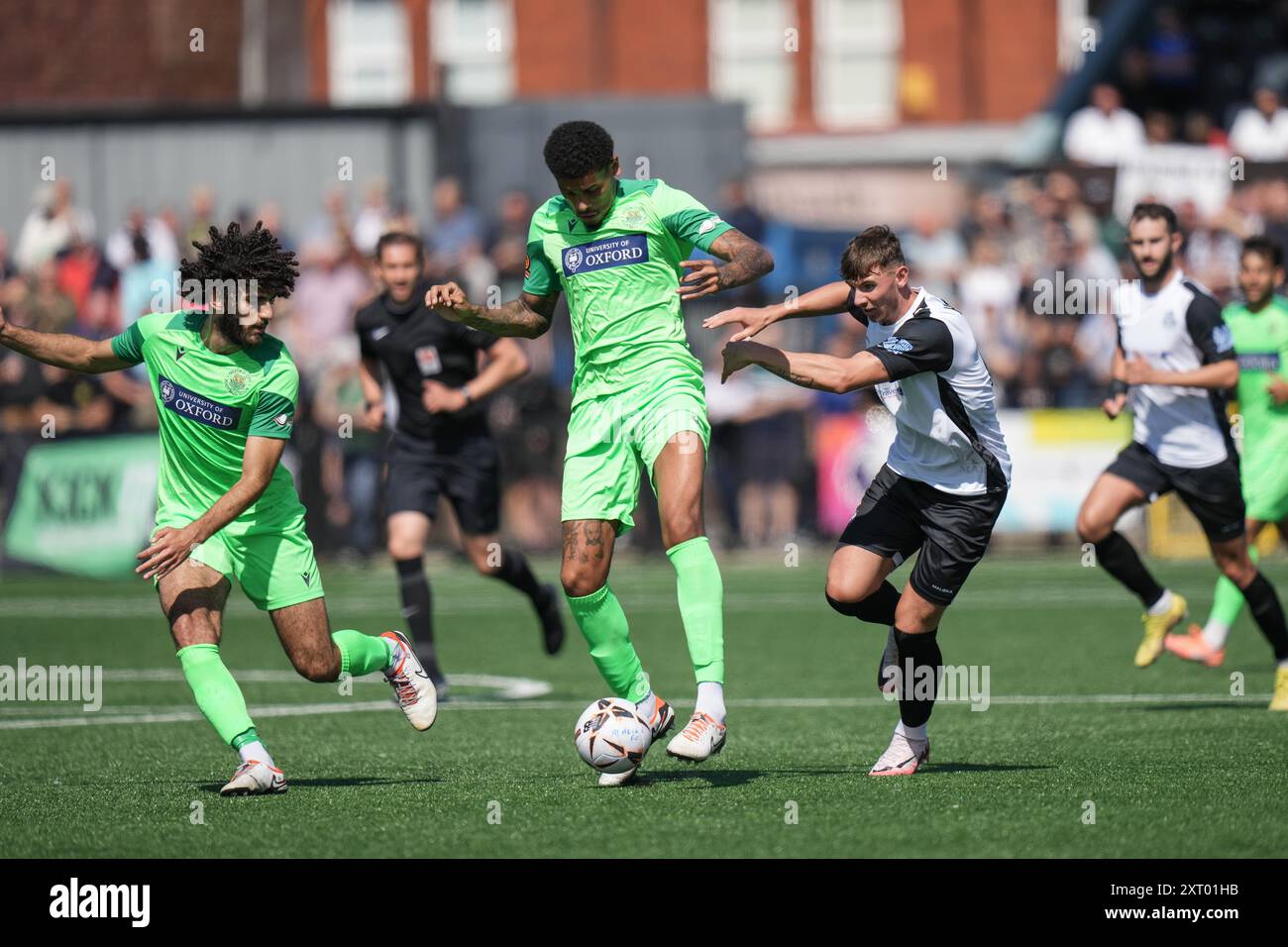 Marine v Oxford City 10th August 2024. The Marine Travel Arena.Rossett ...