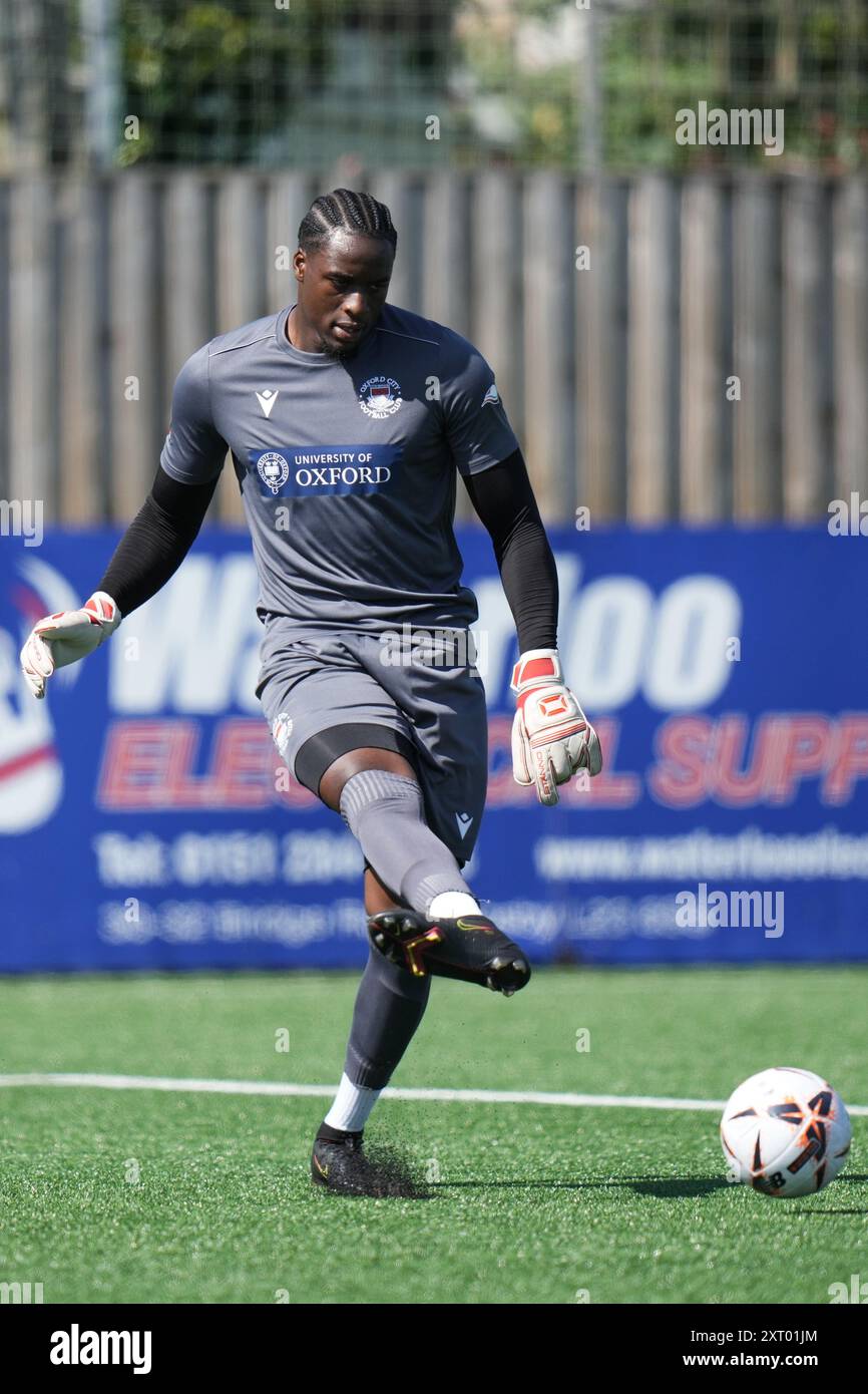Marine v Oxford City 10th August 2024. The Marine Travel Arena.Rossett Park. Crosby. Liverpool ...