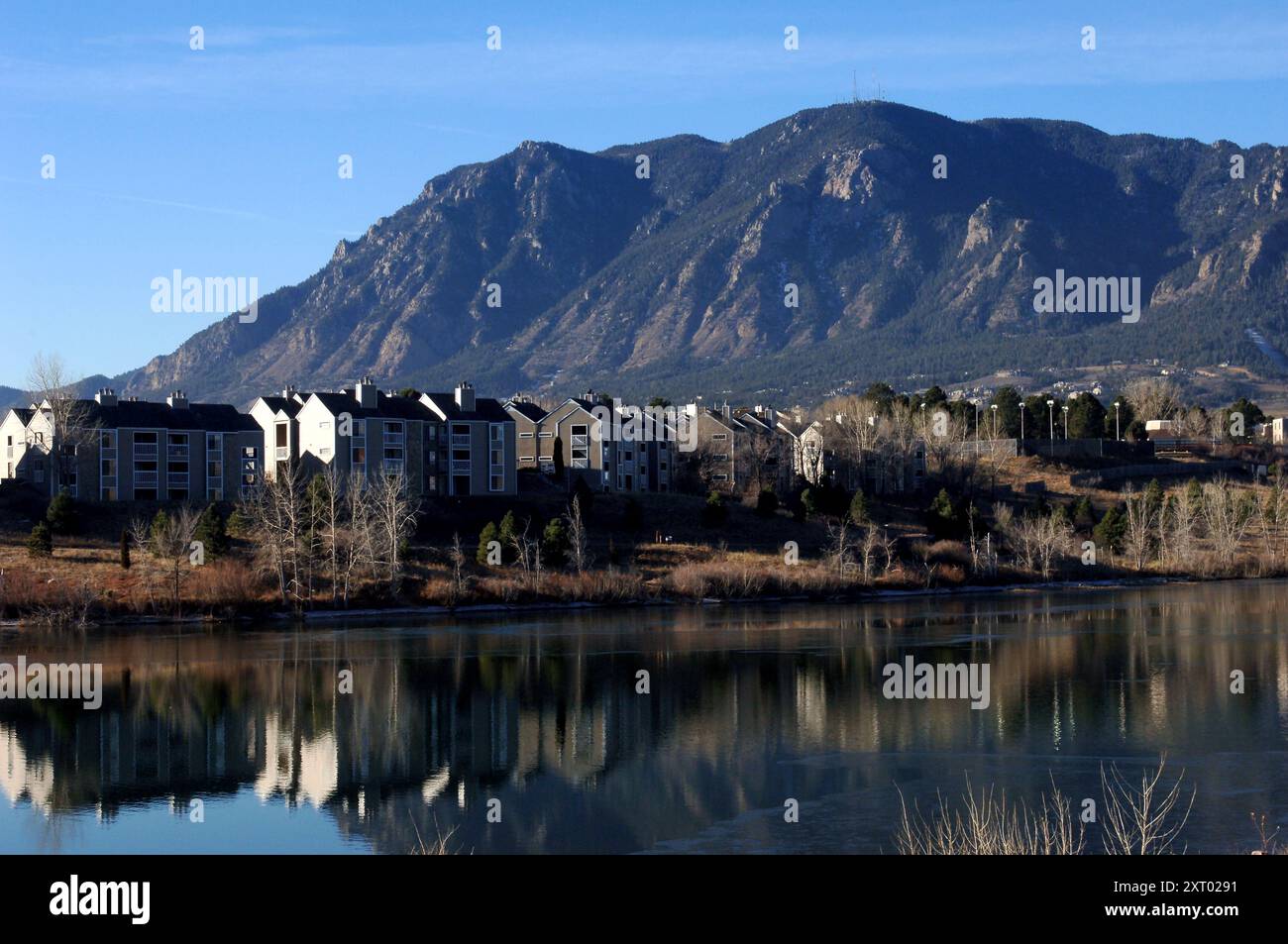 COLORADO SPRINGS, COLORADO, USA: Quail Lake is in a residential area of ...