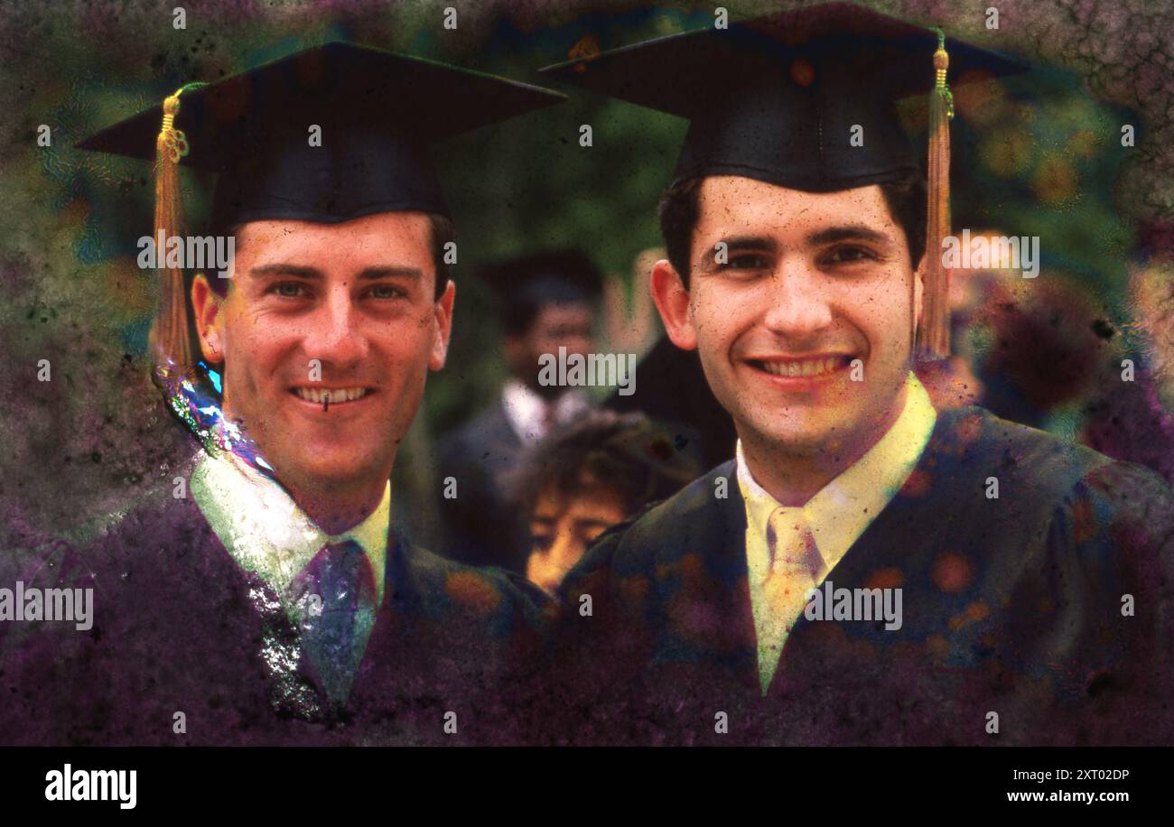 Young white male college graduates hi-res stock photography and images ...