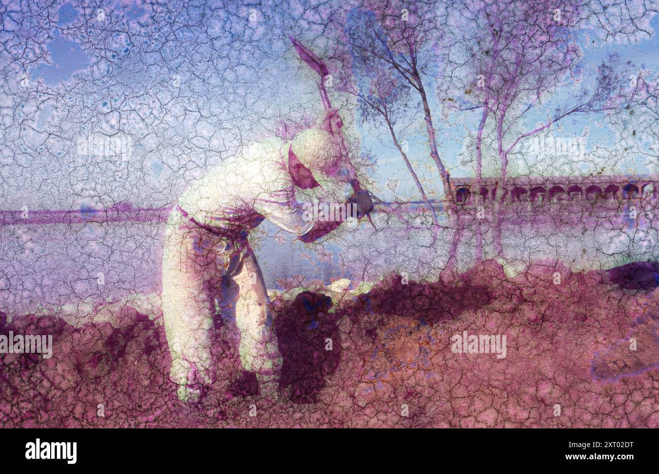 Fort Bend County Texas USA, circa 1994: Inmate from the Ramsey II Unit ...