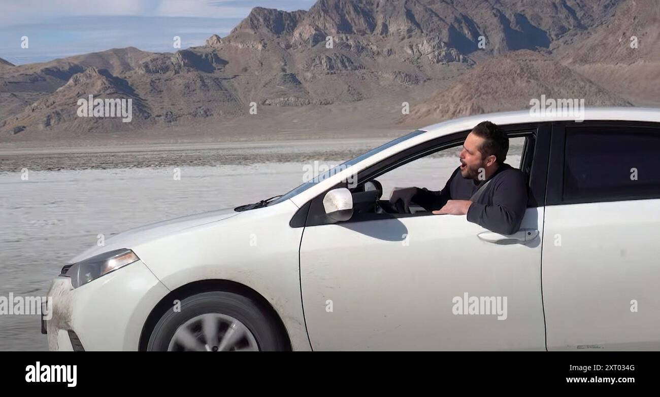 AMERICAN HIGHWAY, director Brian Mulvey, 2024. © Gravitas Ventures ...