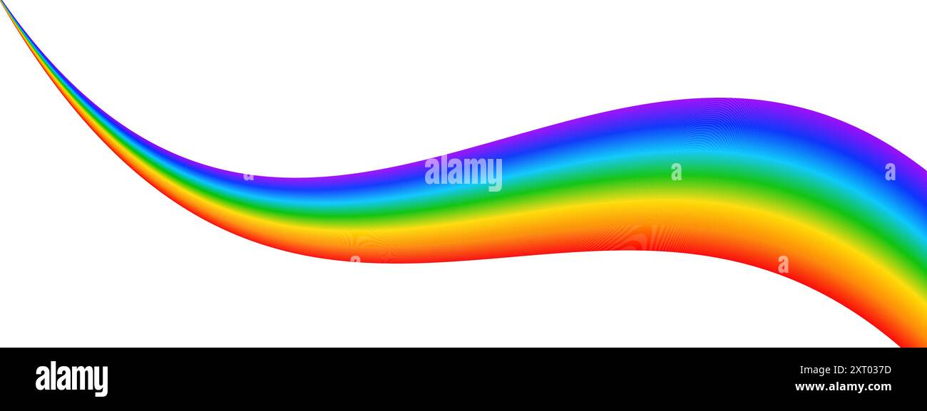 Dynamic wave rainbow lgbtq hi-res stock photography and images - Alamy
