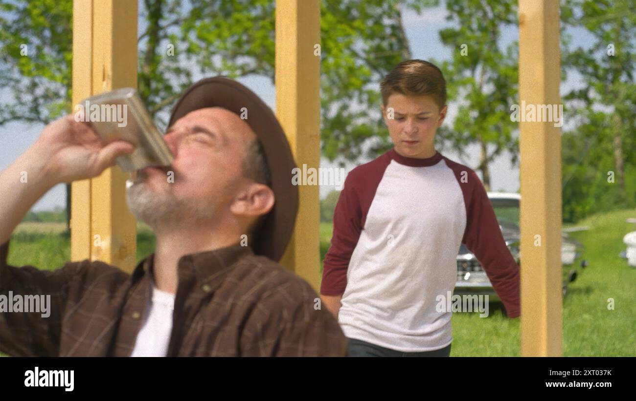 A CARPENTER'S PRAYER, from left: Jeff Dernlan, Reed Schwieterman, 2024 ...