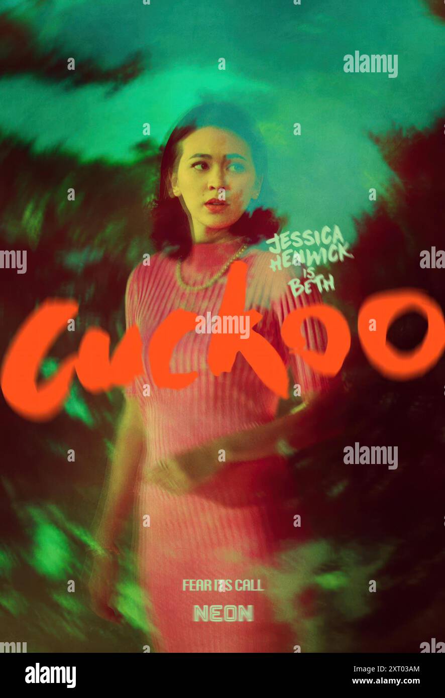 CUCKOO, character poster, Jessica Henwick, 2024. © Neon / Courtesy ...