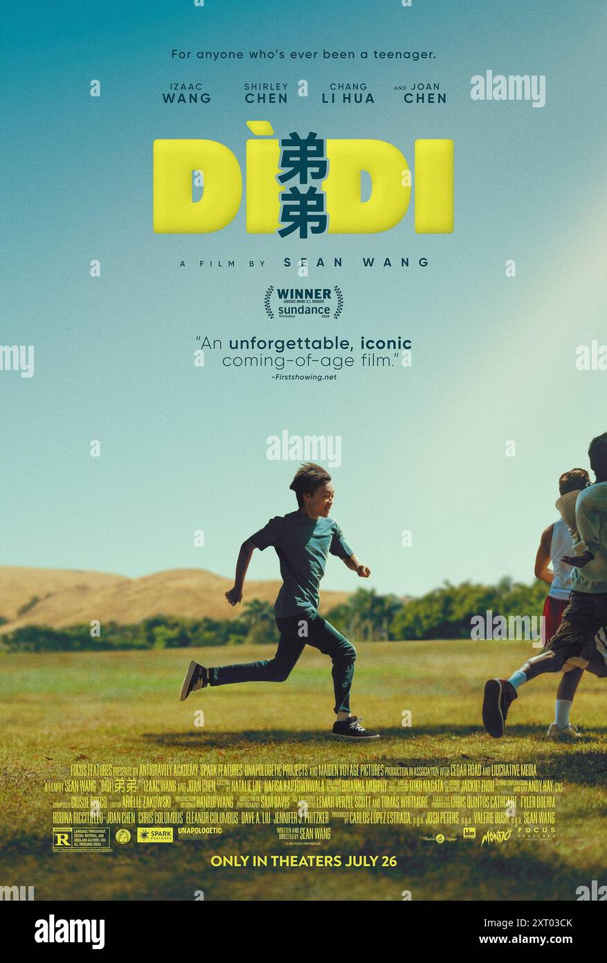 DIDI, US poster, Izaac Wang, 2024. © Focus Features / Courtesy Everett ...