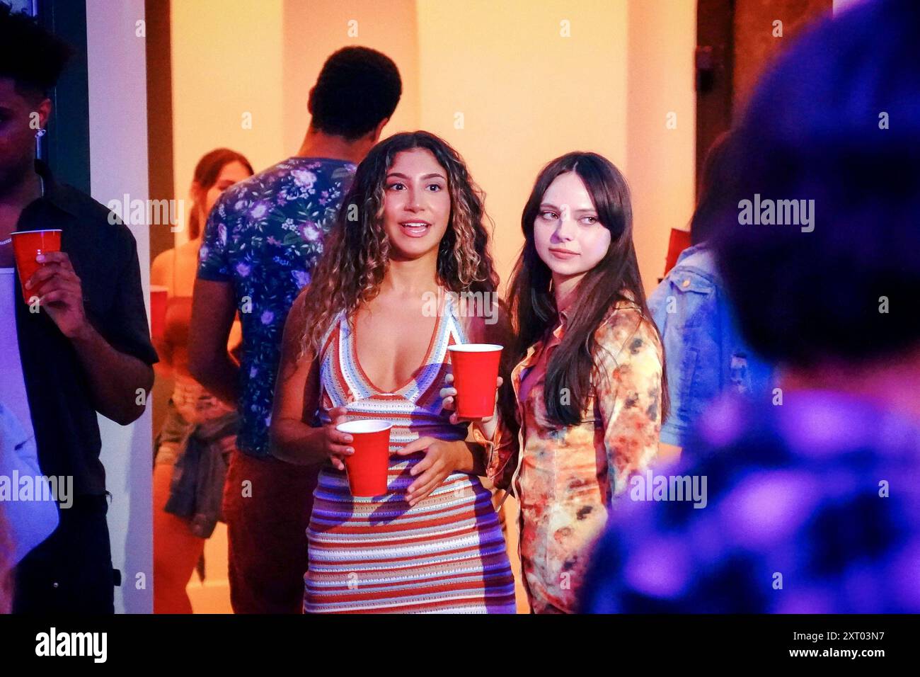 INCOMING, from left: Isabella Ferreira, Ali Gallo, 2024. © Netflix ...