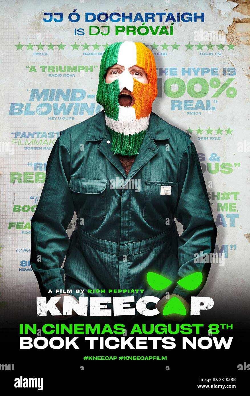 KNEECAP, character poster, DJ Provai, 2024. © Sony Pictures Classics ...