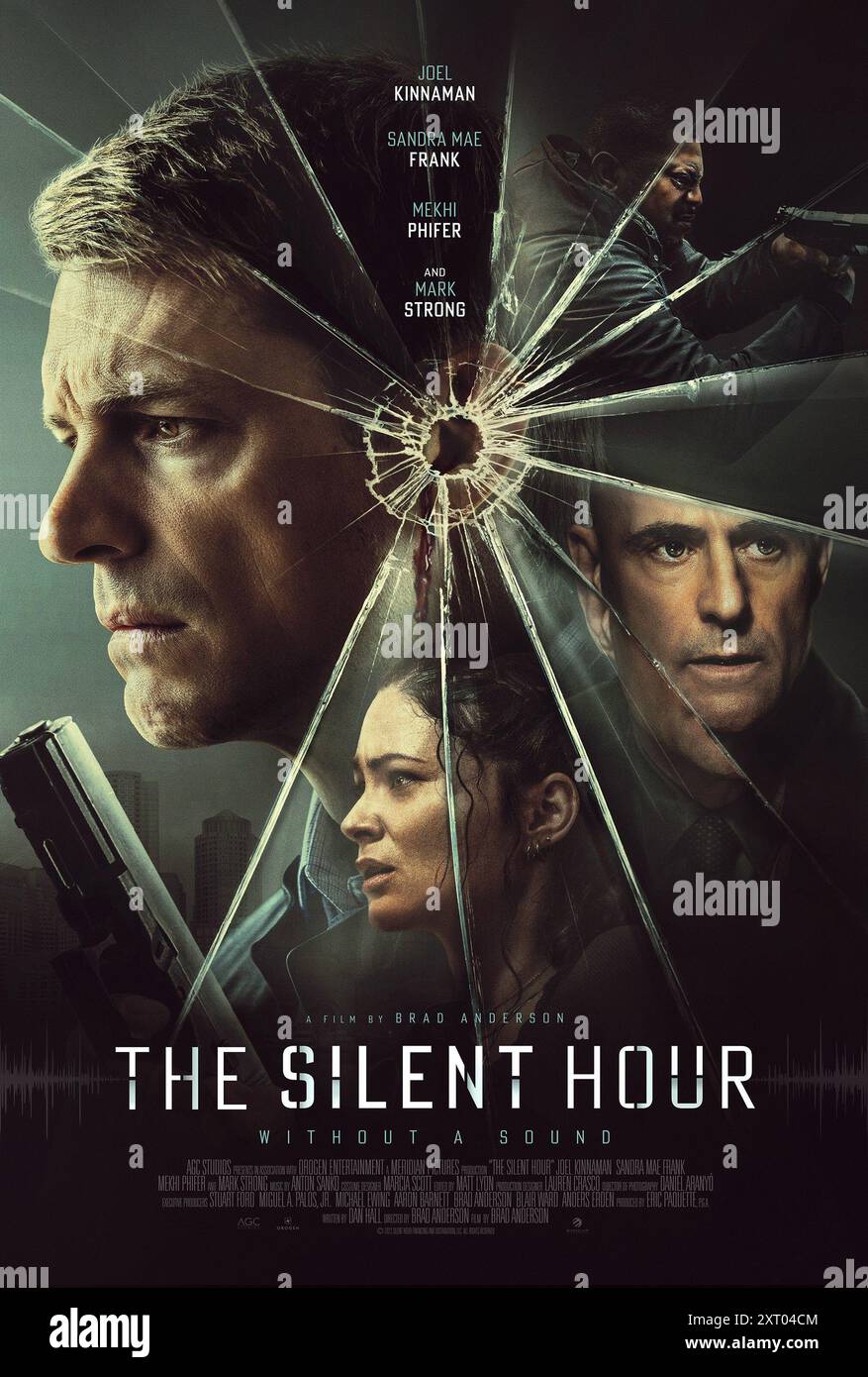 THE SILENT HOUR, poster, from left: Joel Kinnaman, Sandra Mae Frank ...