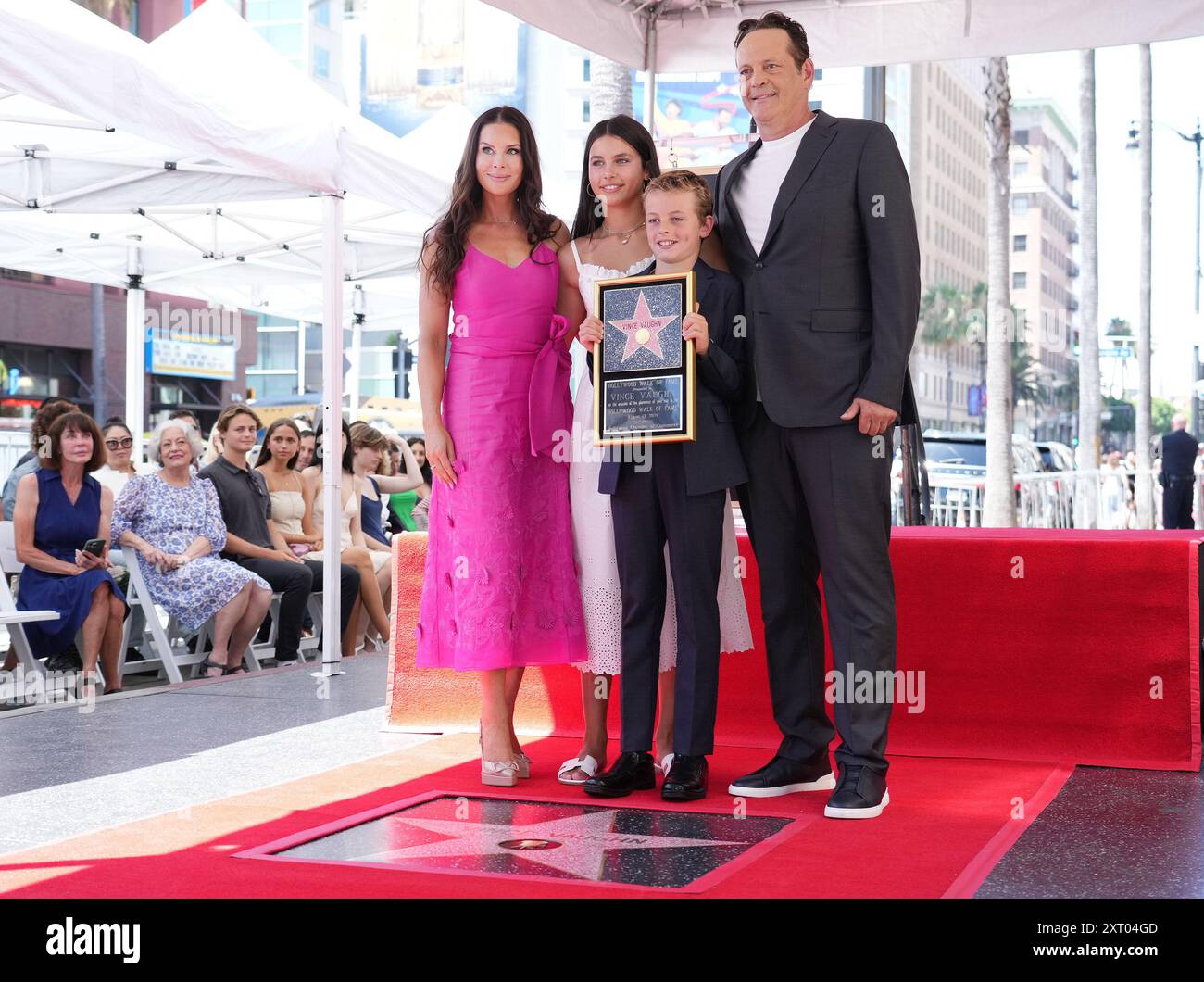 Los Angeles, USA. 12th Aug, 2024. (L-R) Kyla Weber, Locklyn Kyla Vaughn ...