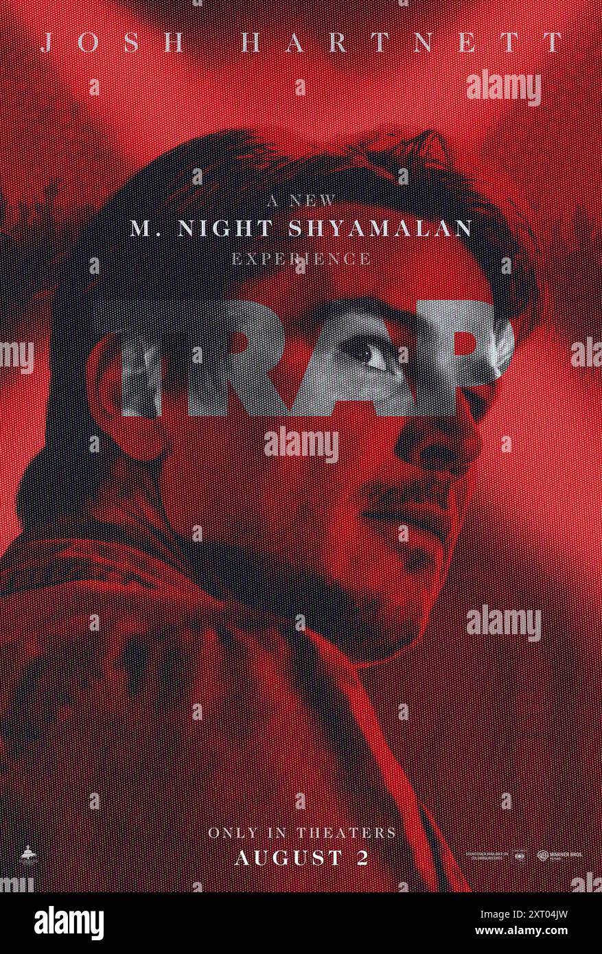 TRAP, poster, Josh Hartnett, 2024. © Warner Bros. / Courtesy Everett ...