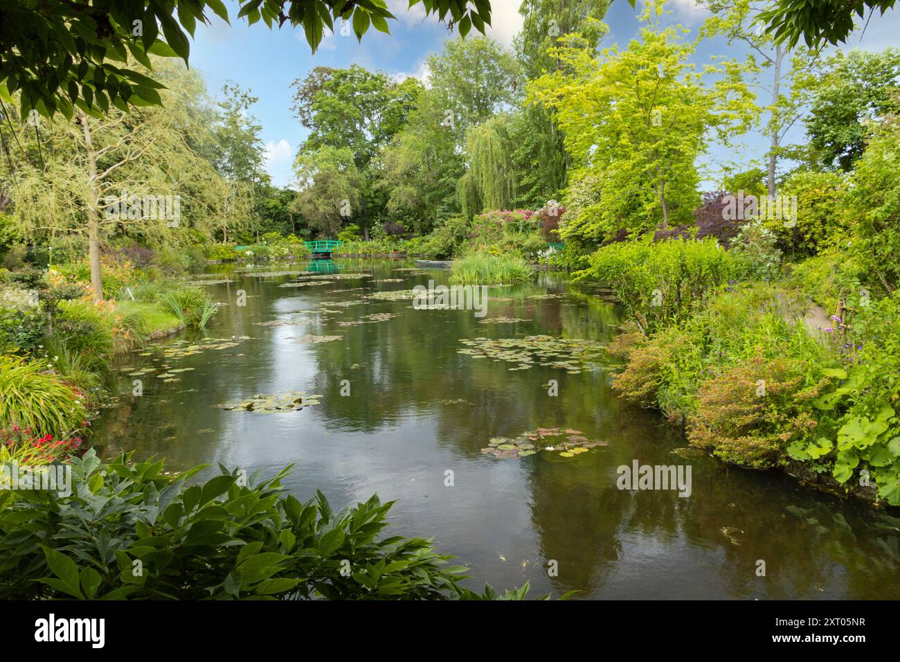 Monet's Garden, Giverny Stock Photo - Alamy