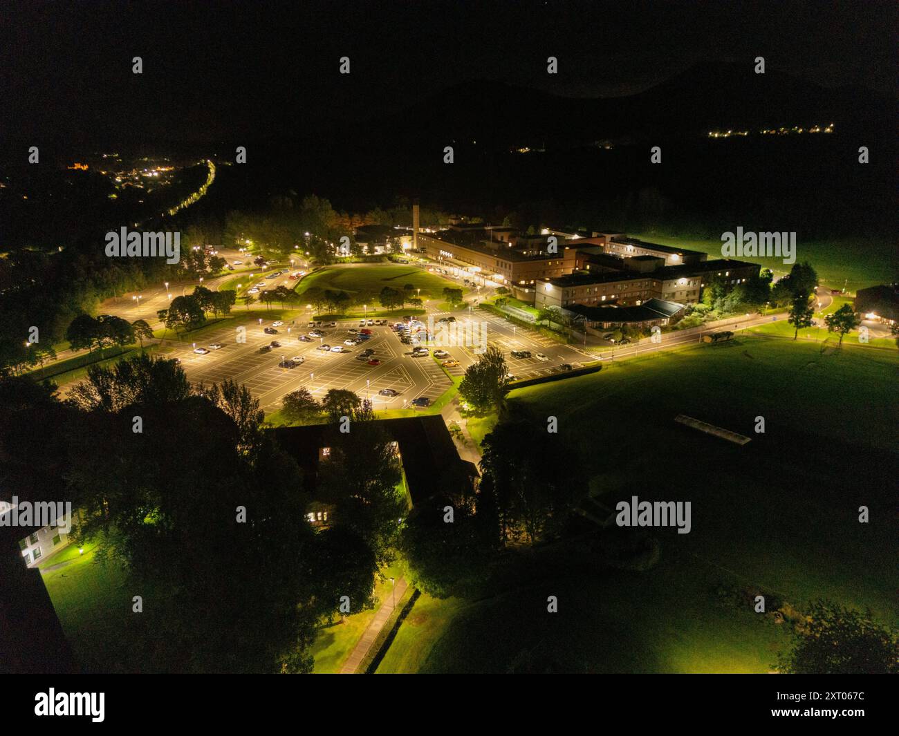 Borders general hospital night hi-res stock photography and images - Alamy