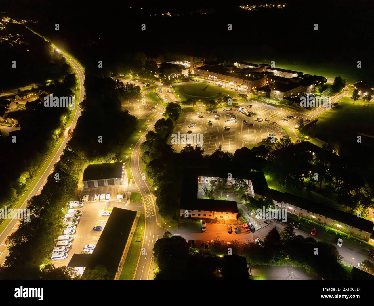 Borders general hospital night hi-res stock photography and images - Alamy