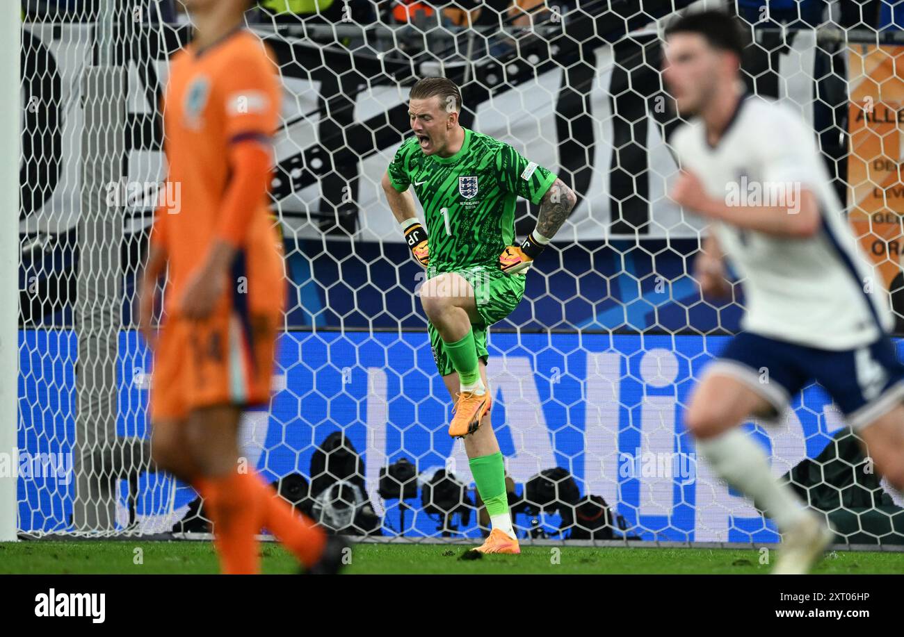 Jordan Pickford (Everton) in action during the UEFA 2024 EUROÕs Semi ...