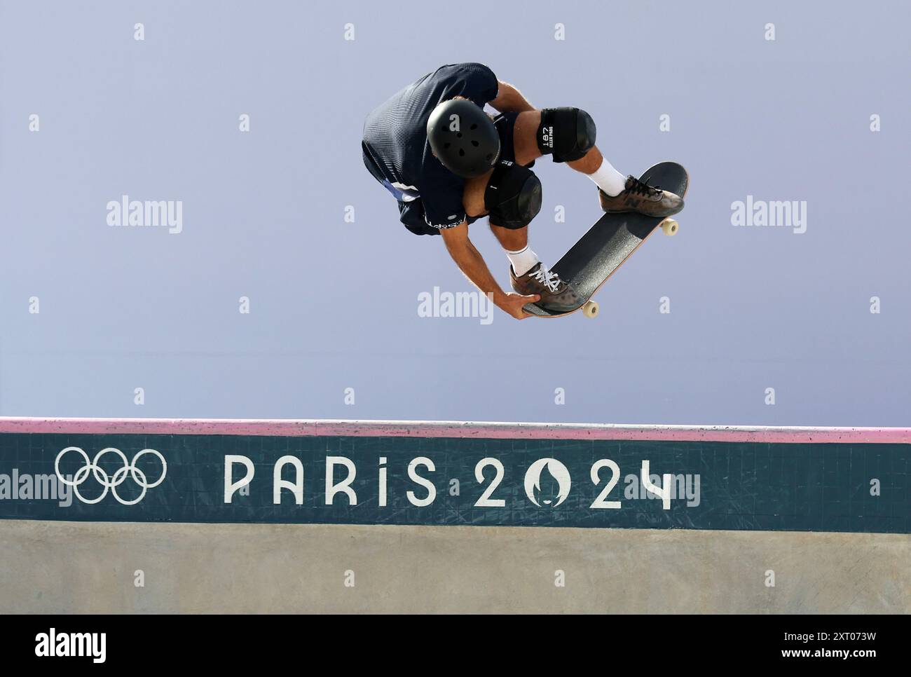 PARIS, FRANCE - AUGUST 07: Tom Schaar of Team United States competes ...