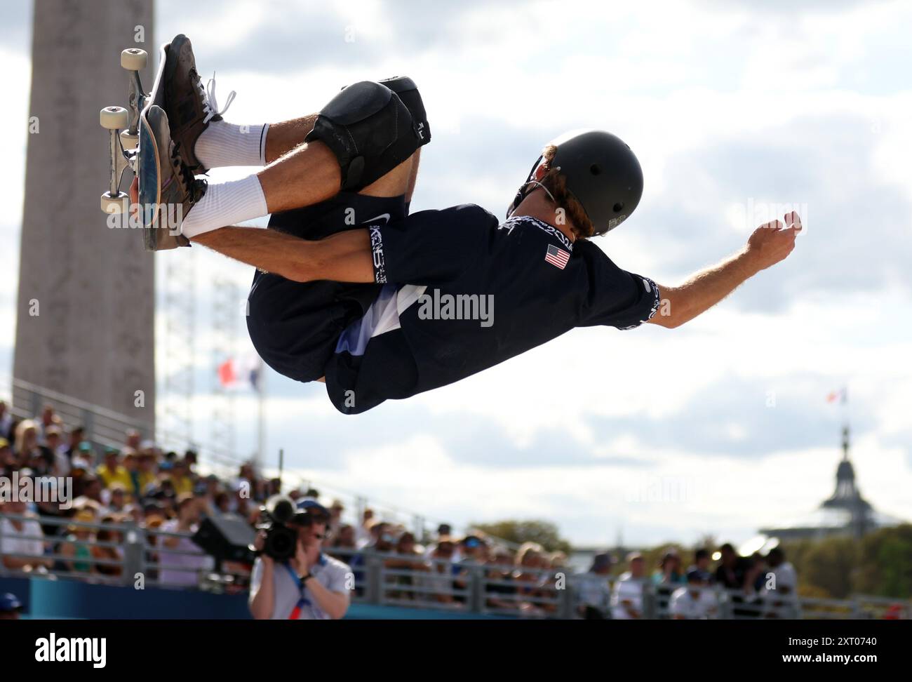 PARIS, FRANCE - AUGUST 07: Tom Schaar of Team United States competes ...