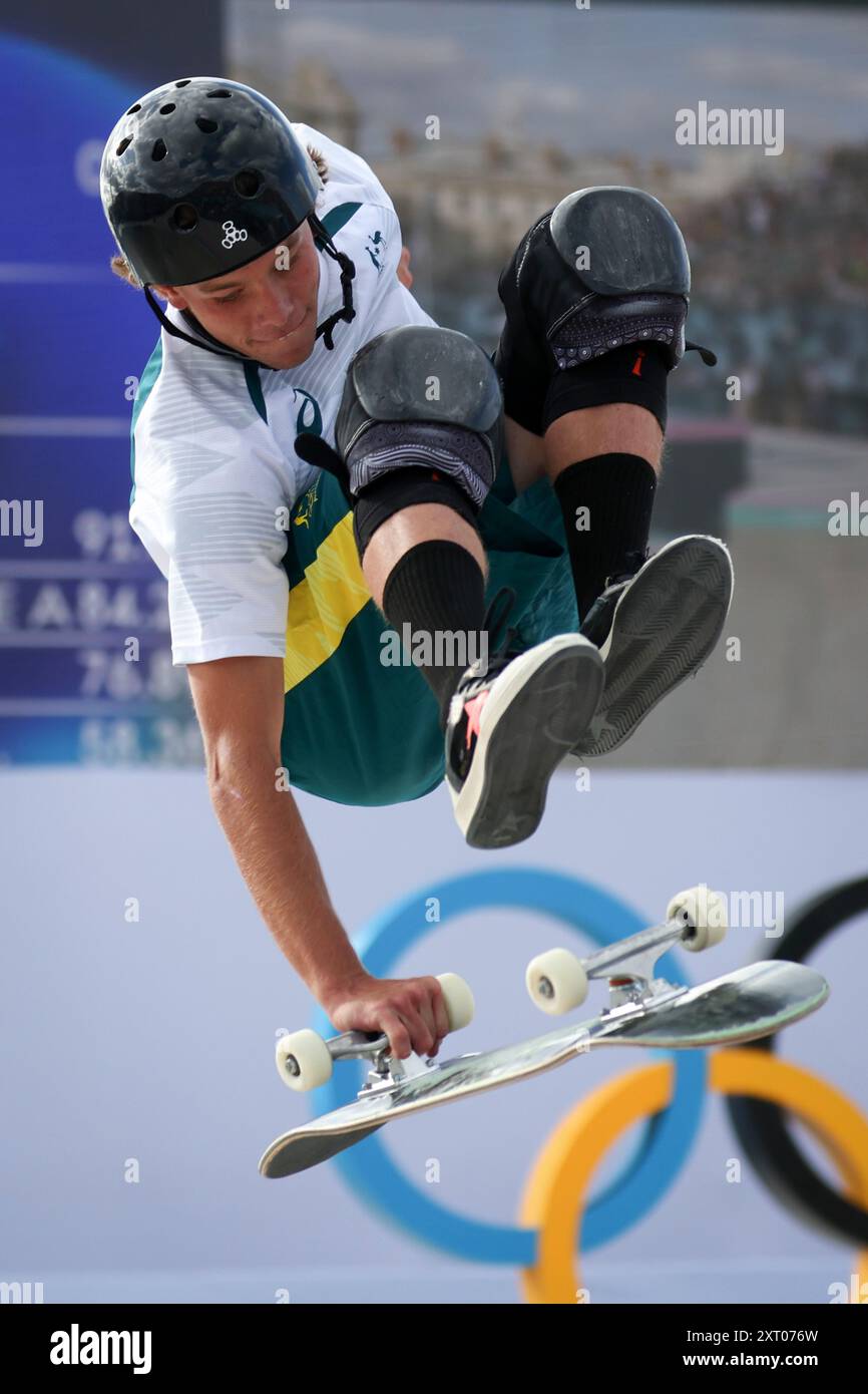 PARIS, FRANCE - AUGUST 07: Gold medalist Keegan Palmer of Team ...