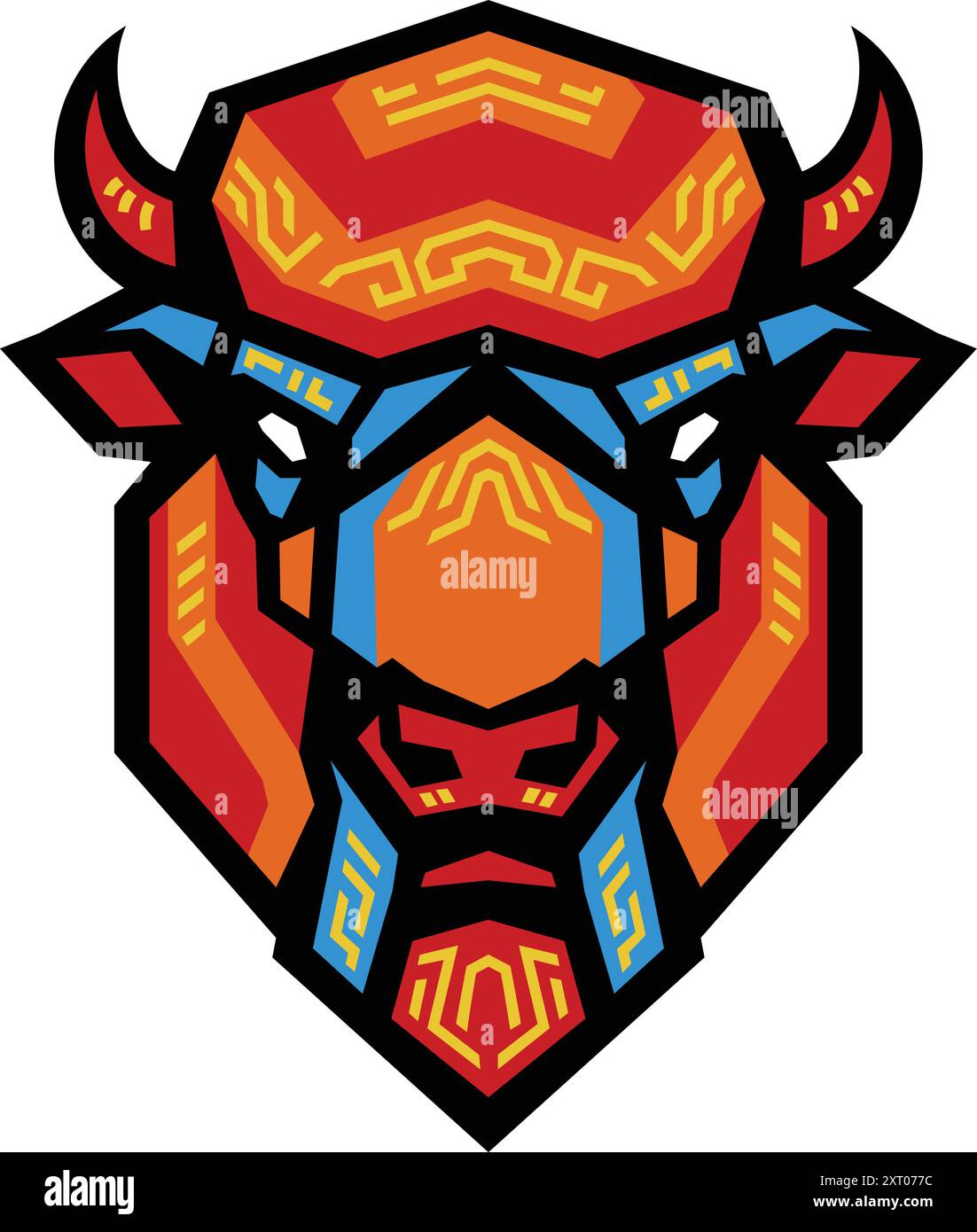 Stylized face graphic hi-res stock photography and images - Alamy