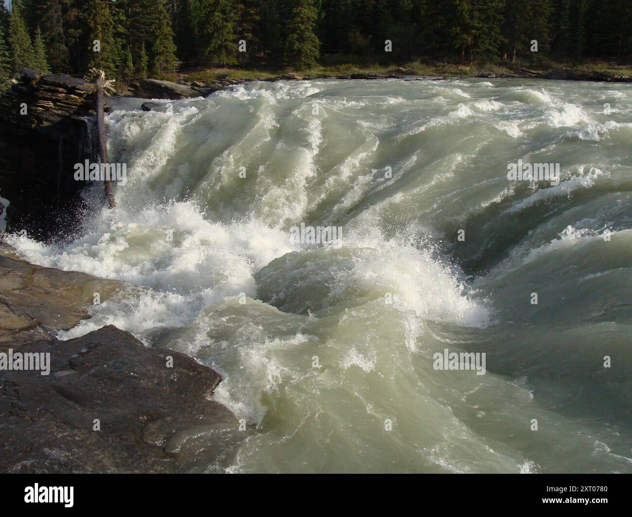 Bow River, Banff National Park, Alberta, Canada Stock Photo - Alamy