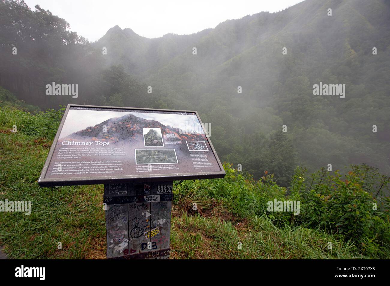 Great Smoky Mountains National Park, Tennessee, USA- July 19, 2024 ...