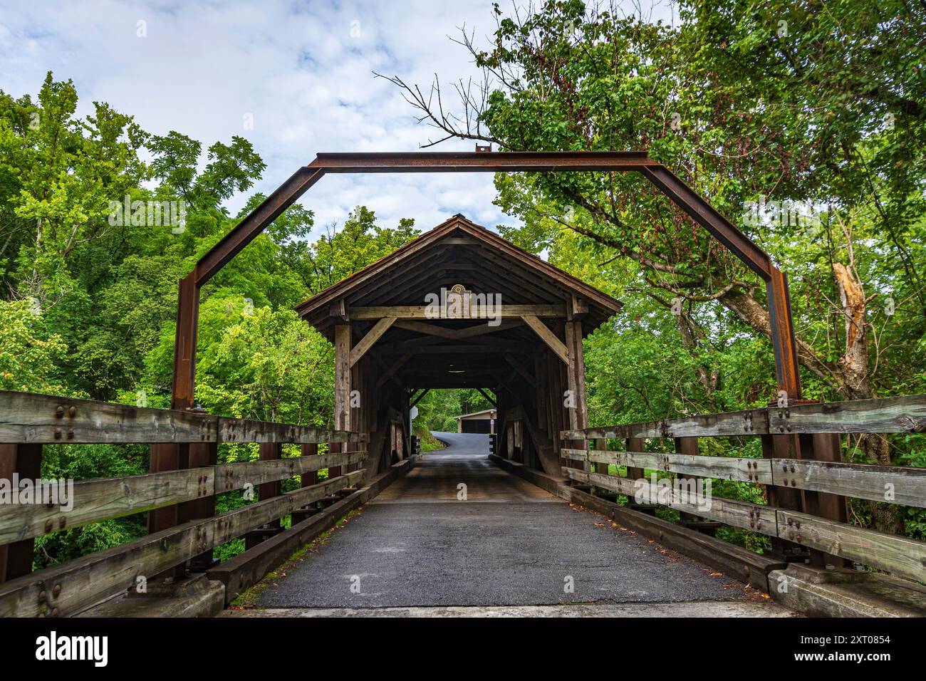 Sevierville, Tennessee, USA- July 23, 2024: Front view of the ...