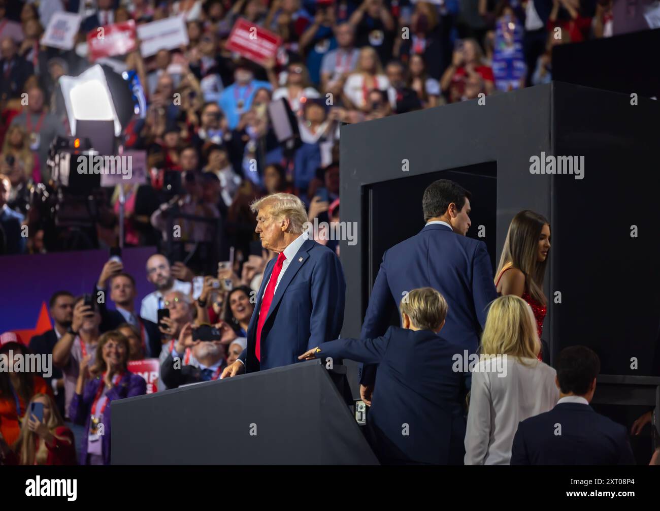 MILWAUKEE, Wis. – July 18, 2024: Former President Donald J. Trump ...