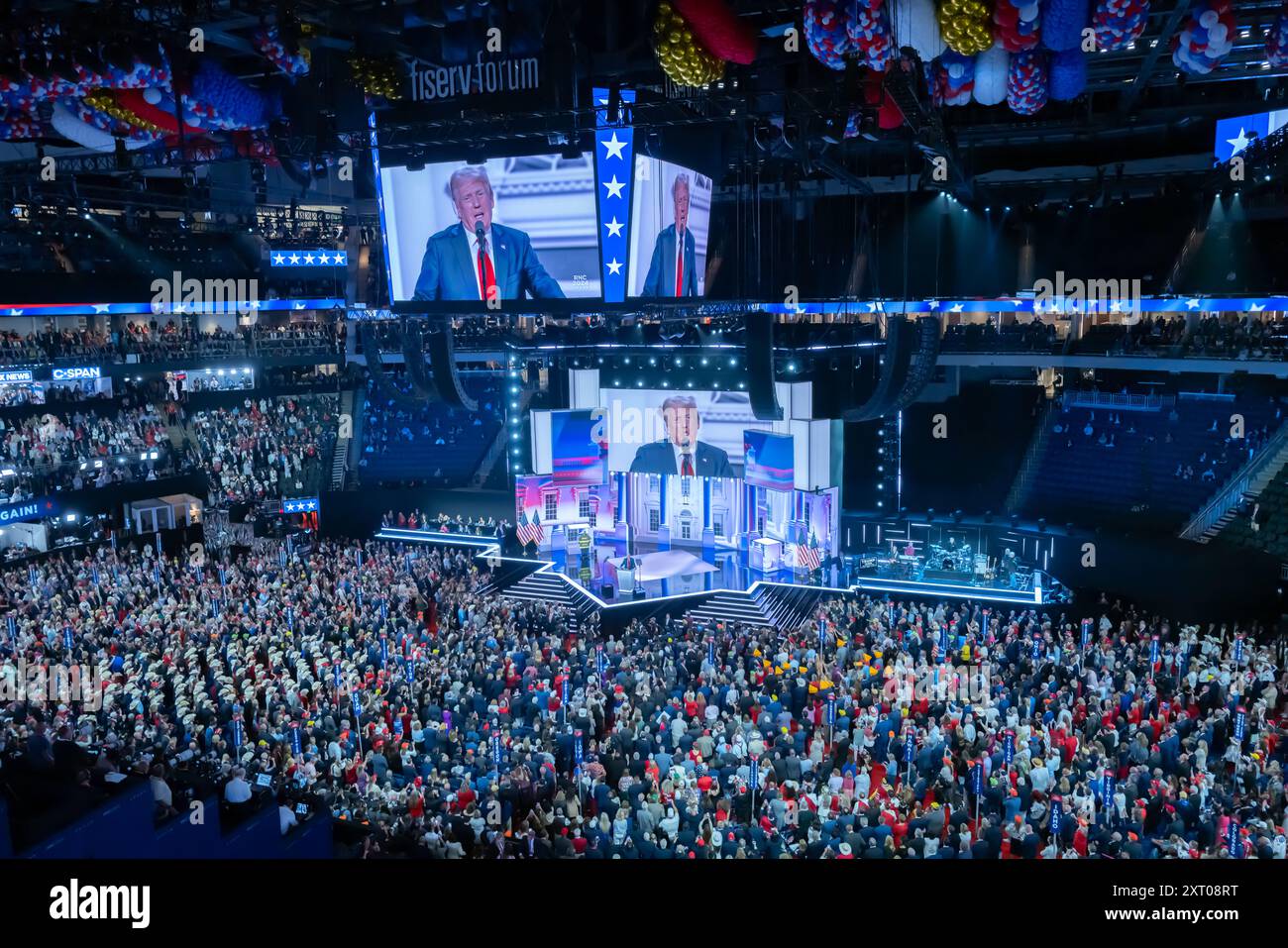 MILWAUKEE, Wis. – July 18, 2024: Former President Donald J. Trump ...