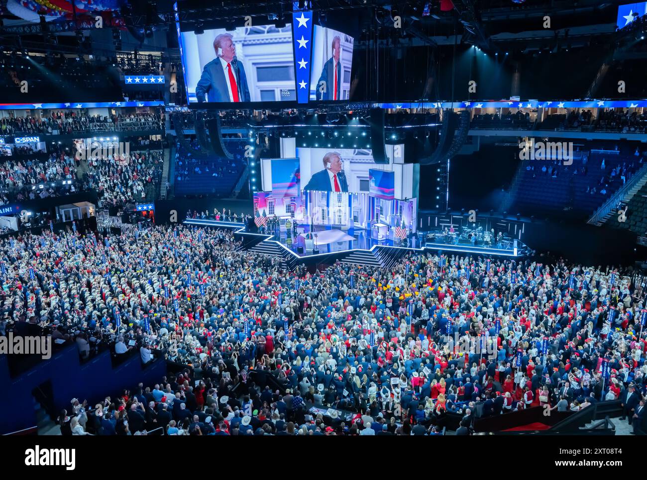 MILWAUKEE, Wis. – July 18, 2024: Former President Donald J. Trump ...