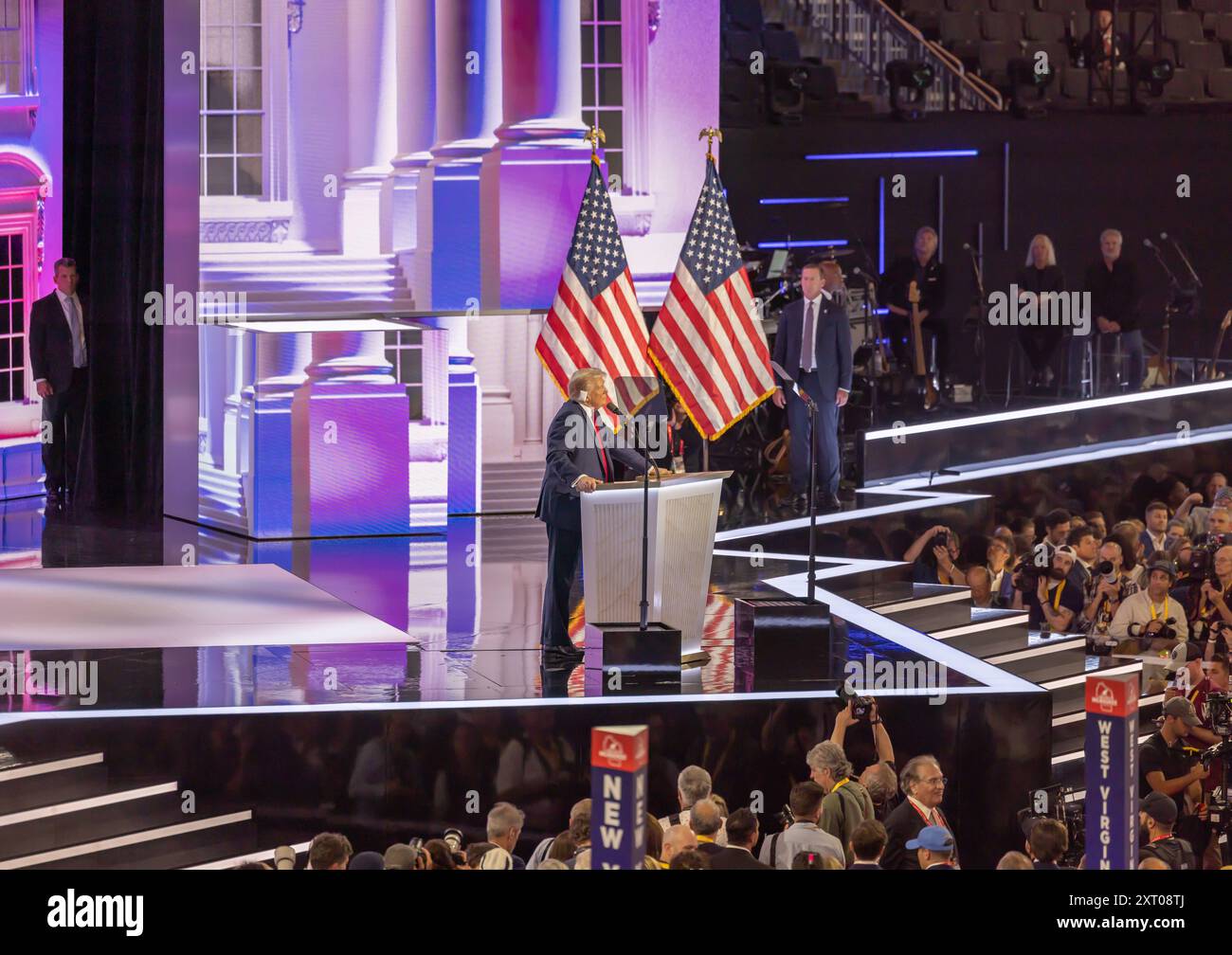 MILWAUKEE, Wis. – July 18, 2024: Former President Donald J. Trump ...