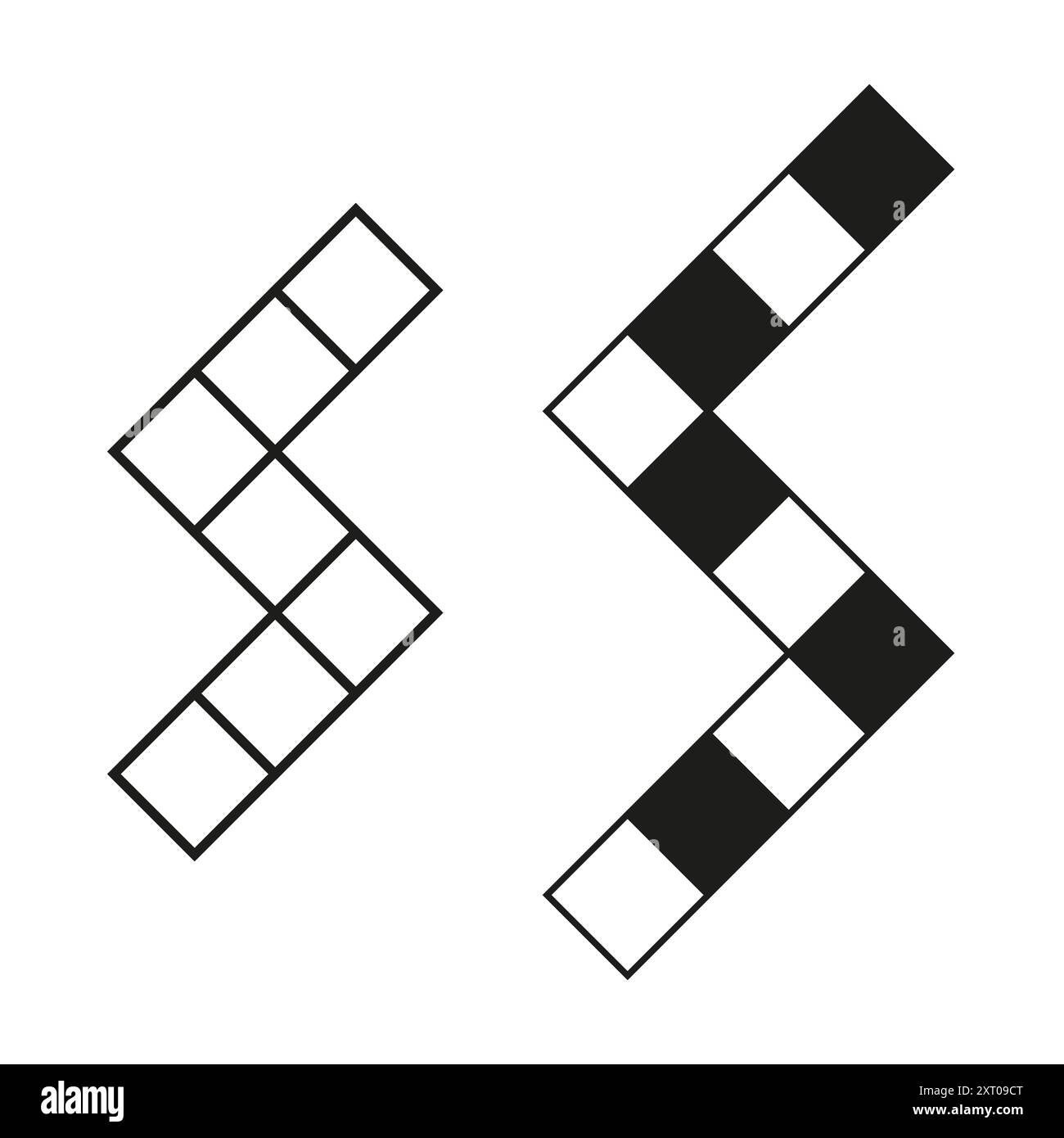 Geometric diagonal patterns Cut Out Stock Images & Pictures - Alamy