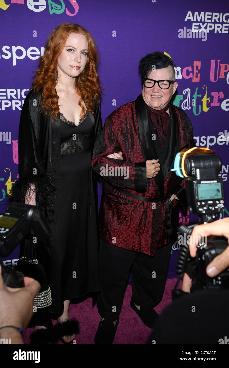 New York, USA. 12th Aug, 2024. Dalia Gladstone and Lea DaLaria ...