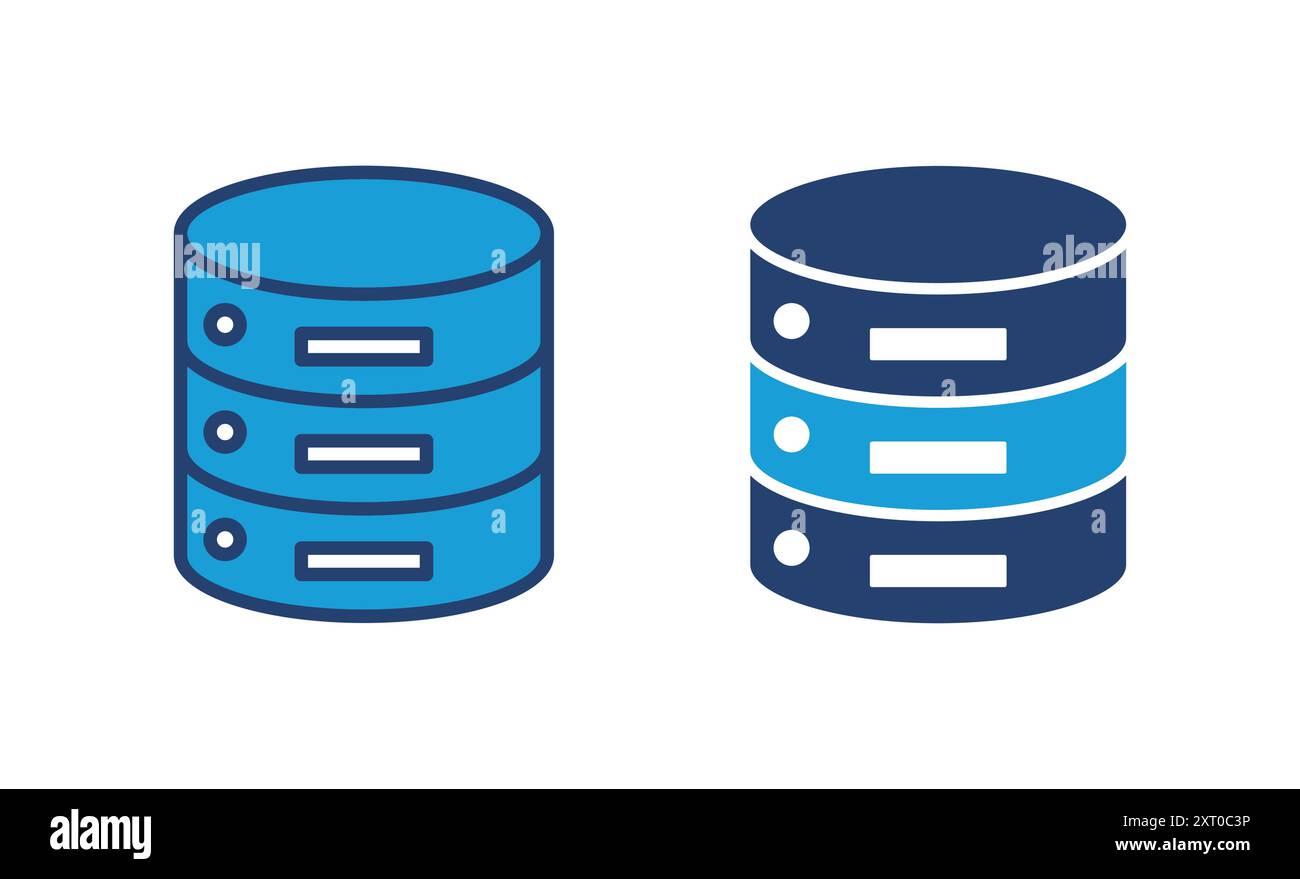 Database icon vector. database vector icon Stock Vector Image & Art - Alamy