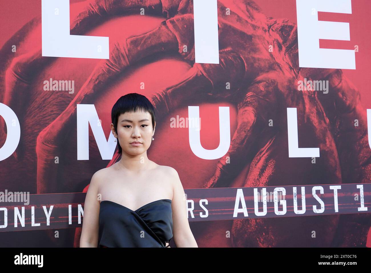 Aileen Wu arrives at the premiere of "Alien: Romulus" at the TCL ...