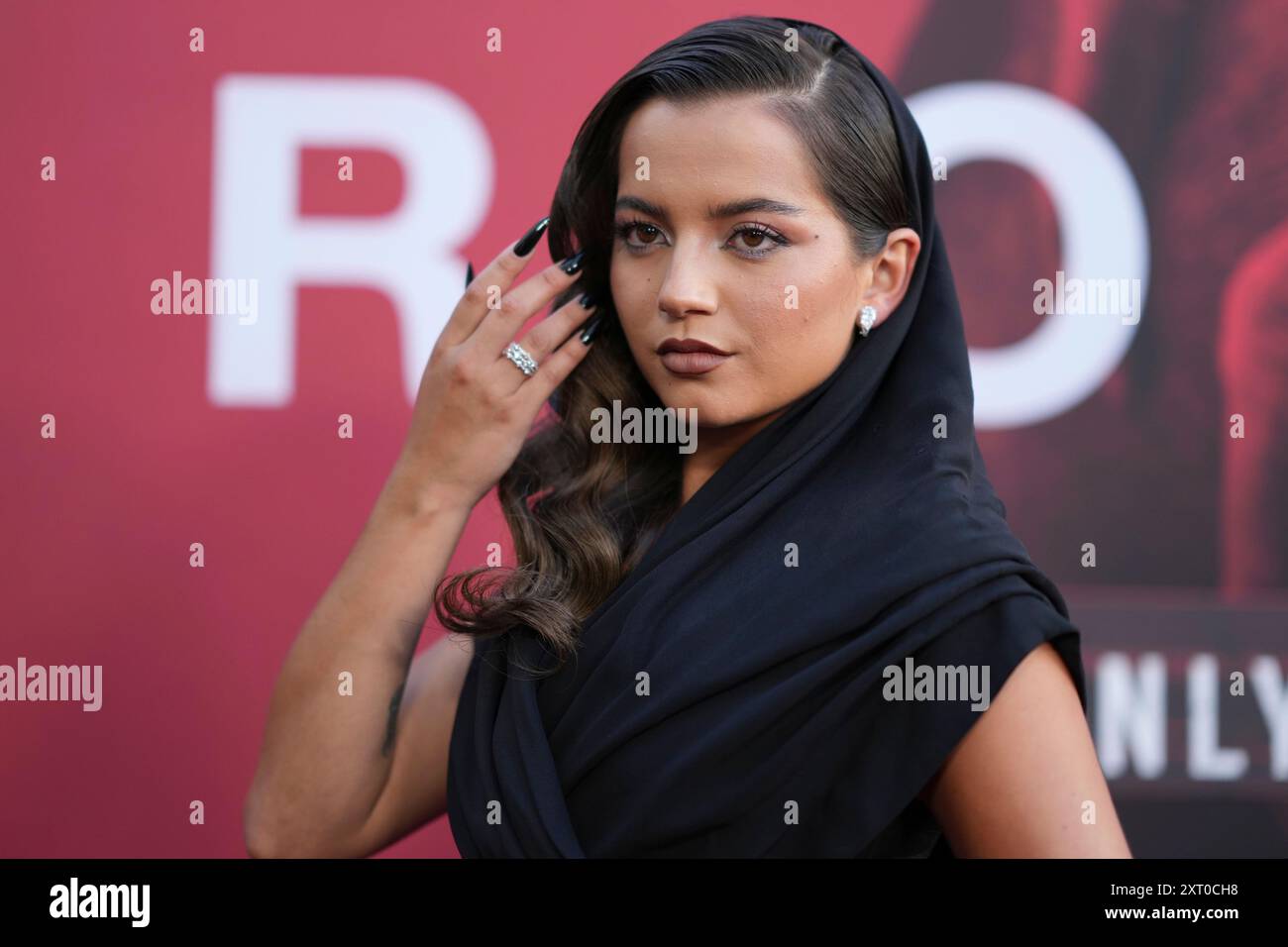 Isabela Merced arrives at the premiere of "Alien: Romulus" at the TCL ...