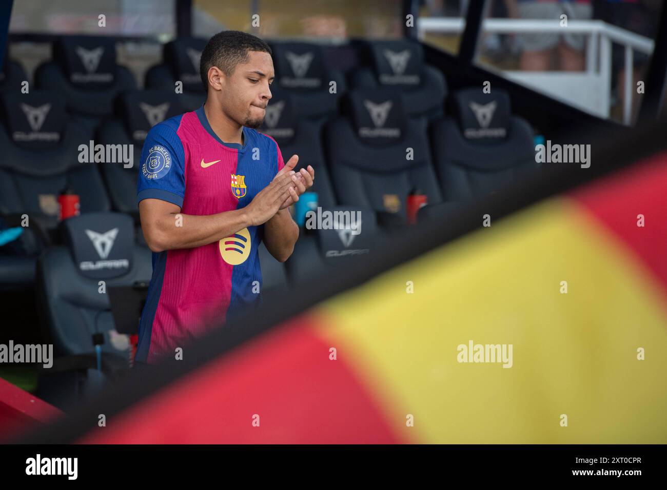 FC BARCELONA v AS MONACO. OLIMPIC STADIUM MONTJUIC,BARCELONA. Aug 12 ...