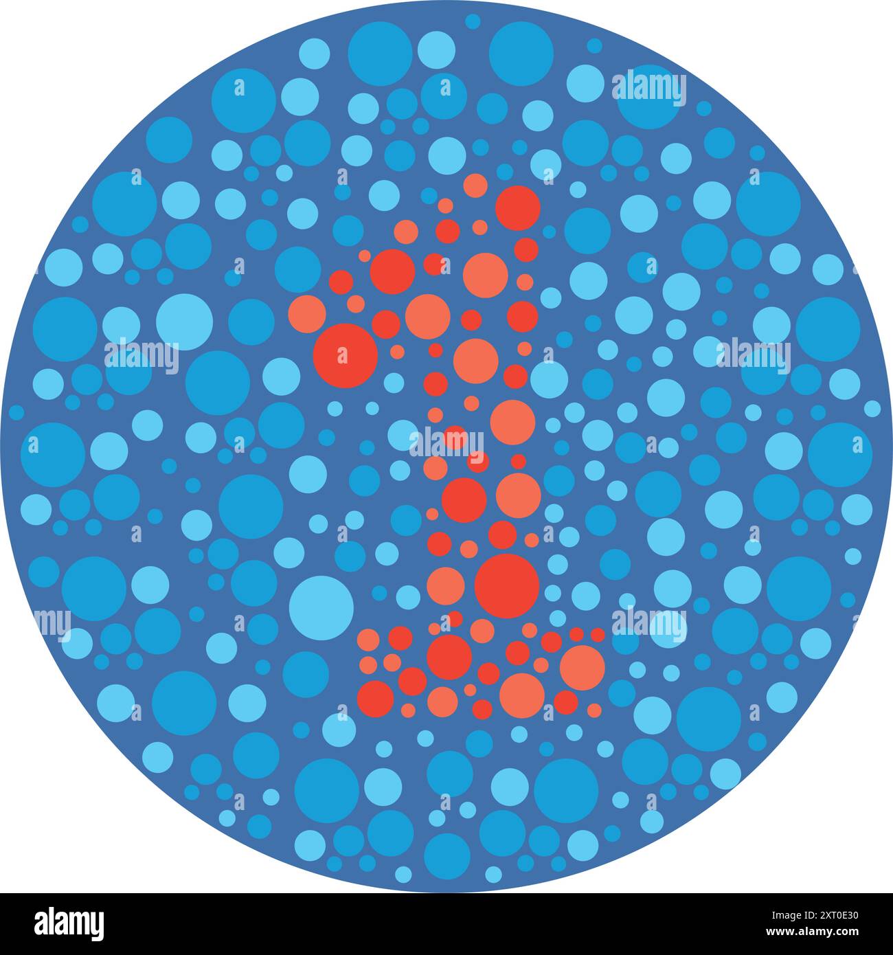 colour blindness test Stock Vector Image & Art - Alamy
