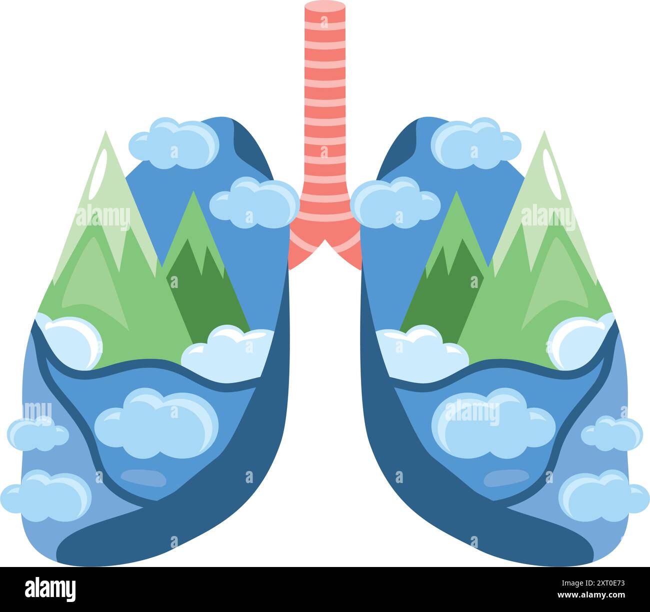 clean air ecology mountain Stock Vector Image & Art - Alamy