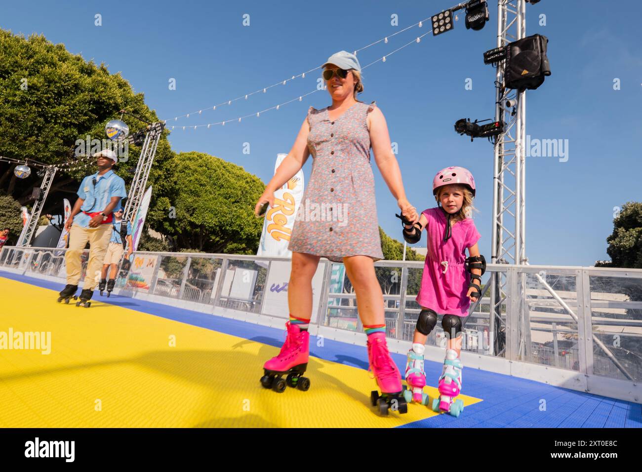 Welcome to the hottest summer attraction in Santa Monica: Roll, Santa ...