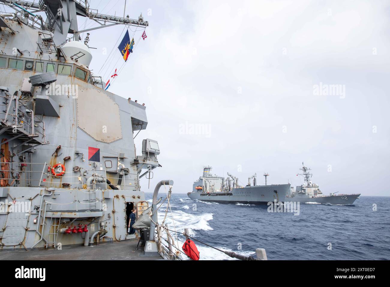 U.S. 5TH FLEET AREA OF OPERATIONS (Aug. 3, 2024) The Arleigh Burke ...