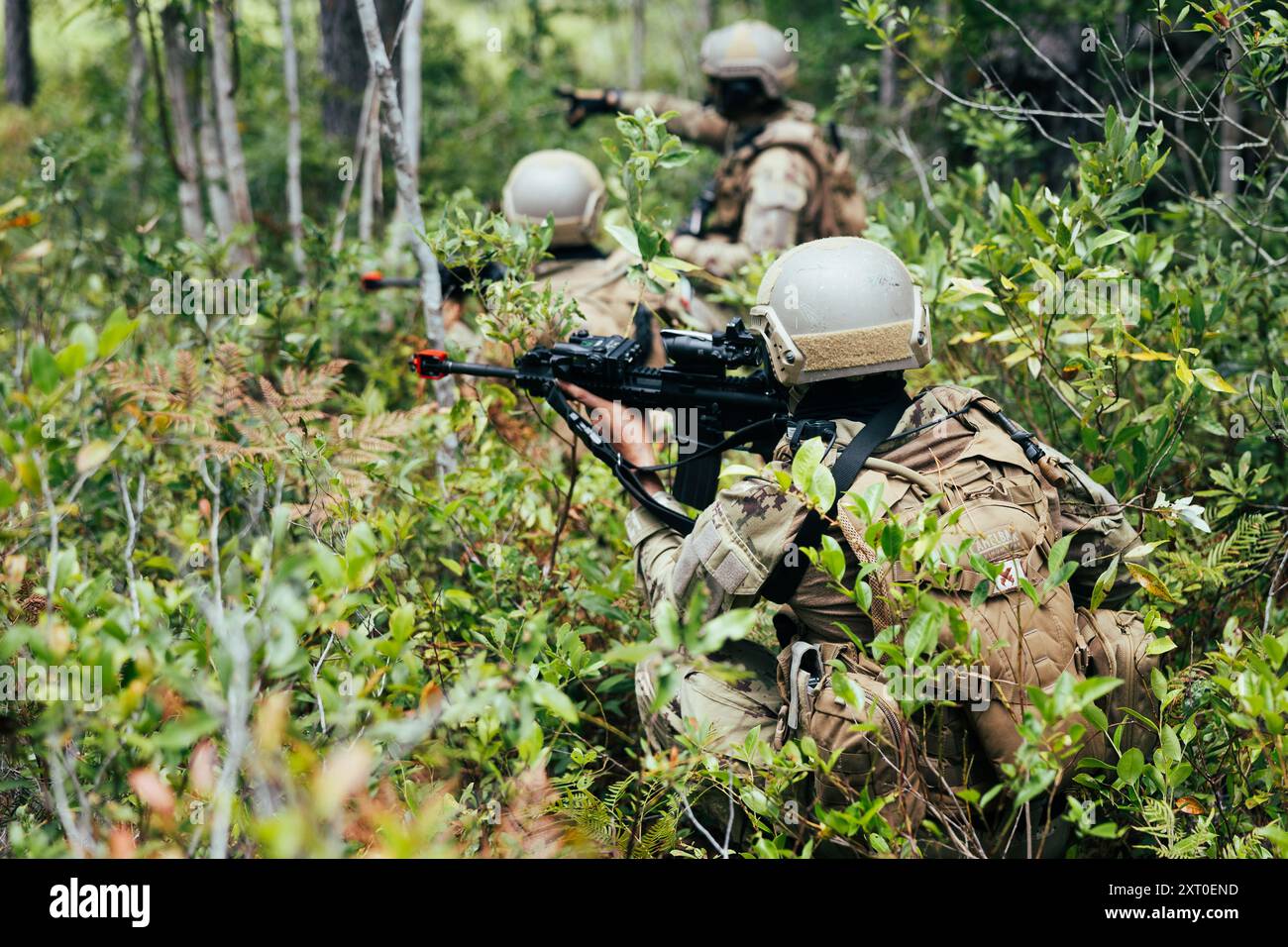 United Arab Emirates soldiers with the Al Forsan Brigade, Presidential ...