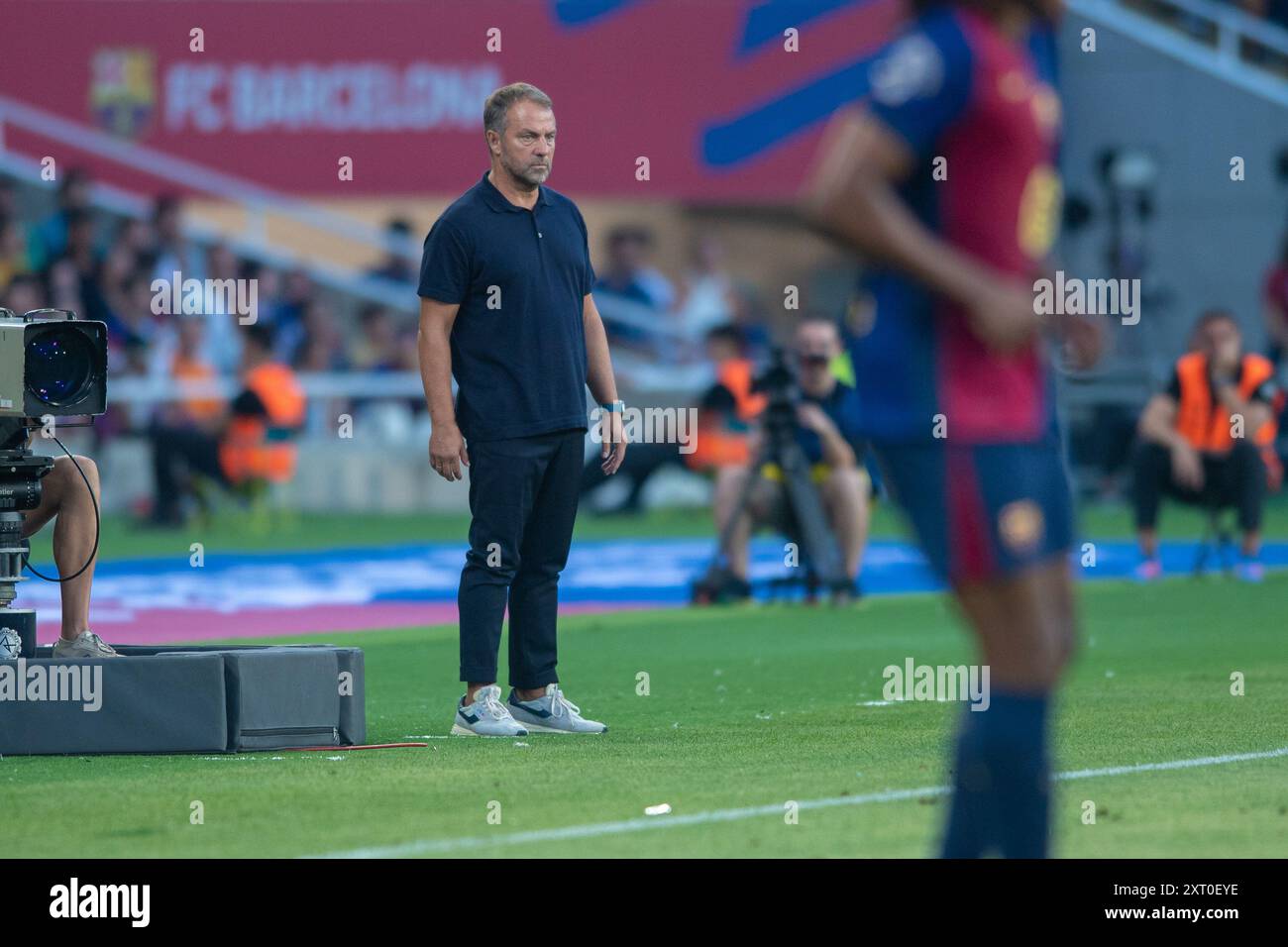 Barcelona, Esp. 12th Aug, 2024. FC BARCELONA vs AS MONACO Aug 12, 2024 ...
