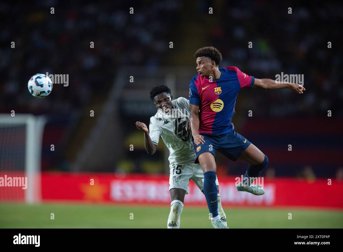 Barcelona, Esp. 12th Aug, 2024. FC BARCELONA vs AS MONACO Aug 12, 2024 ...