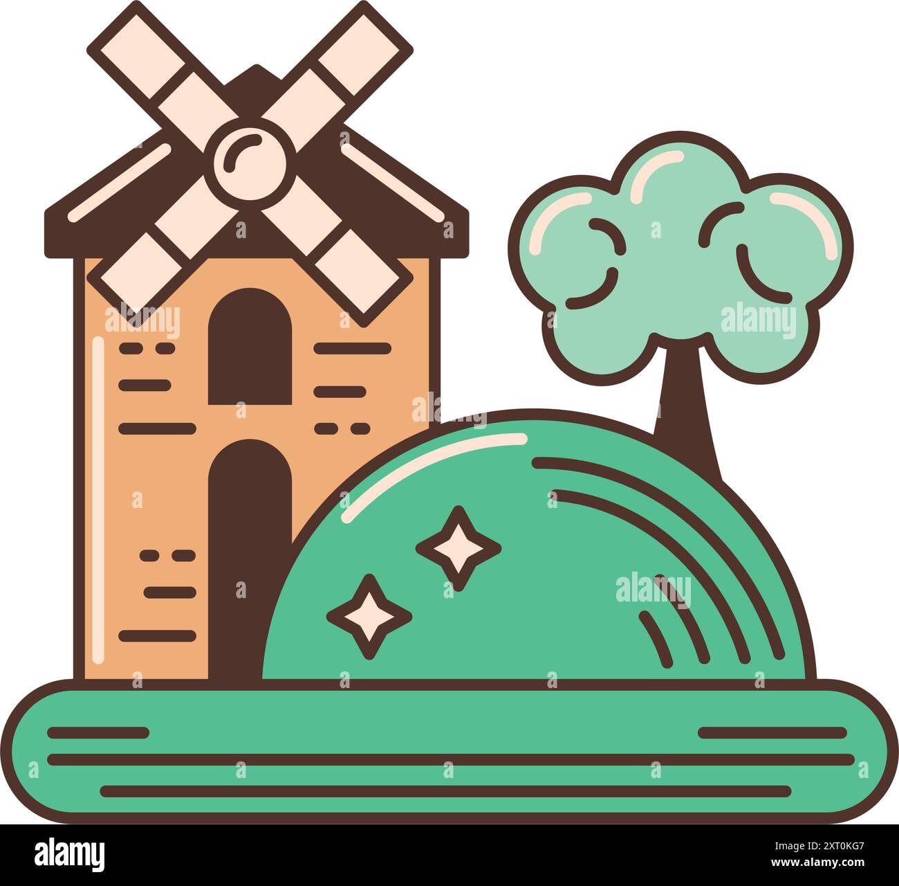 R windmill Stock Vector Images - Alamy