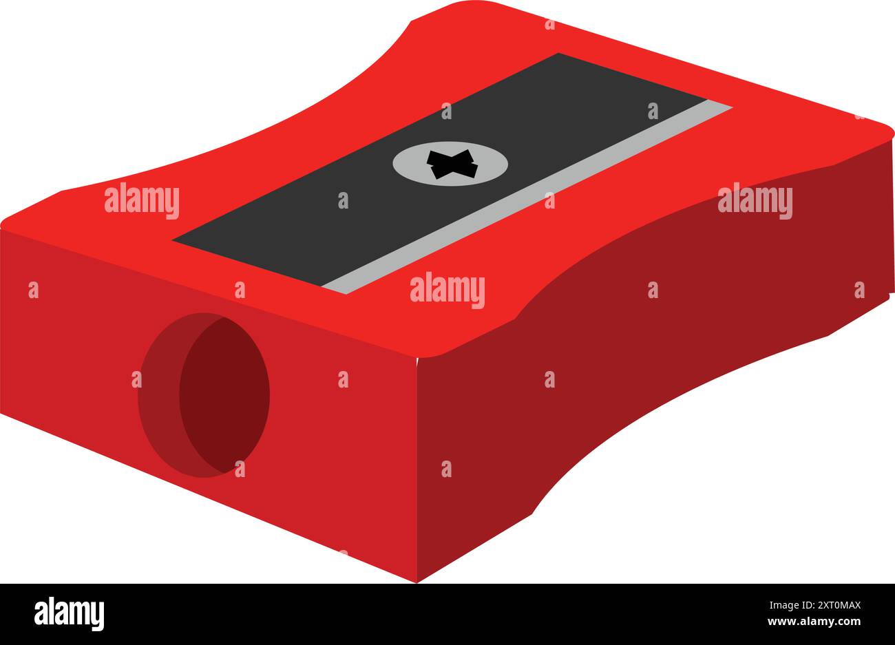 Sharpener icon simple black Stock Vector Images - Alamy