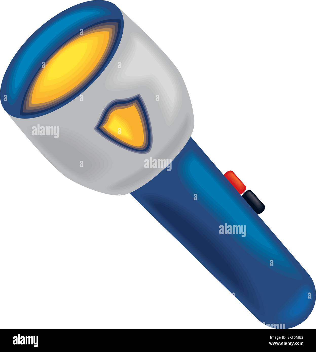police flashlight equipment Stock Vector Image & Art - Alamy